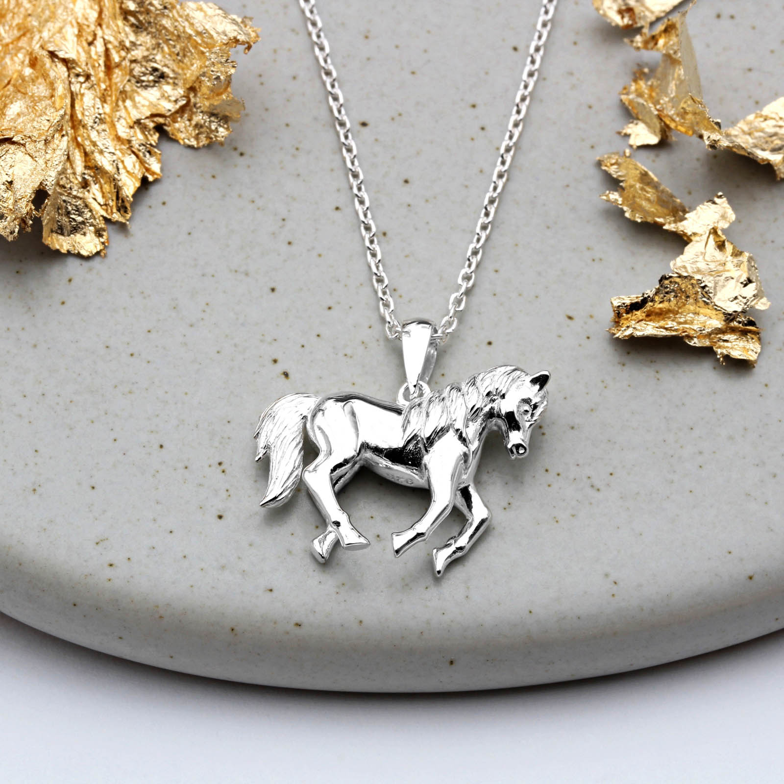 Sterling Silver Pony Necklace | A Touch of Silver