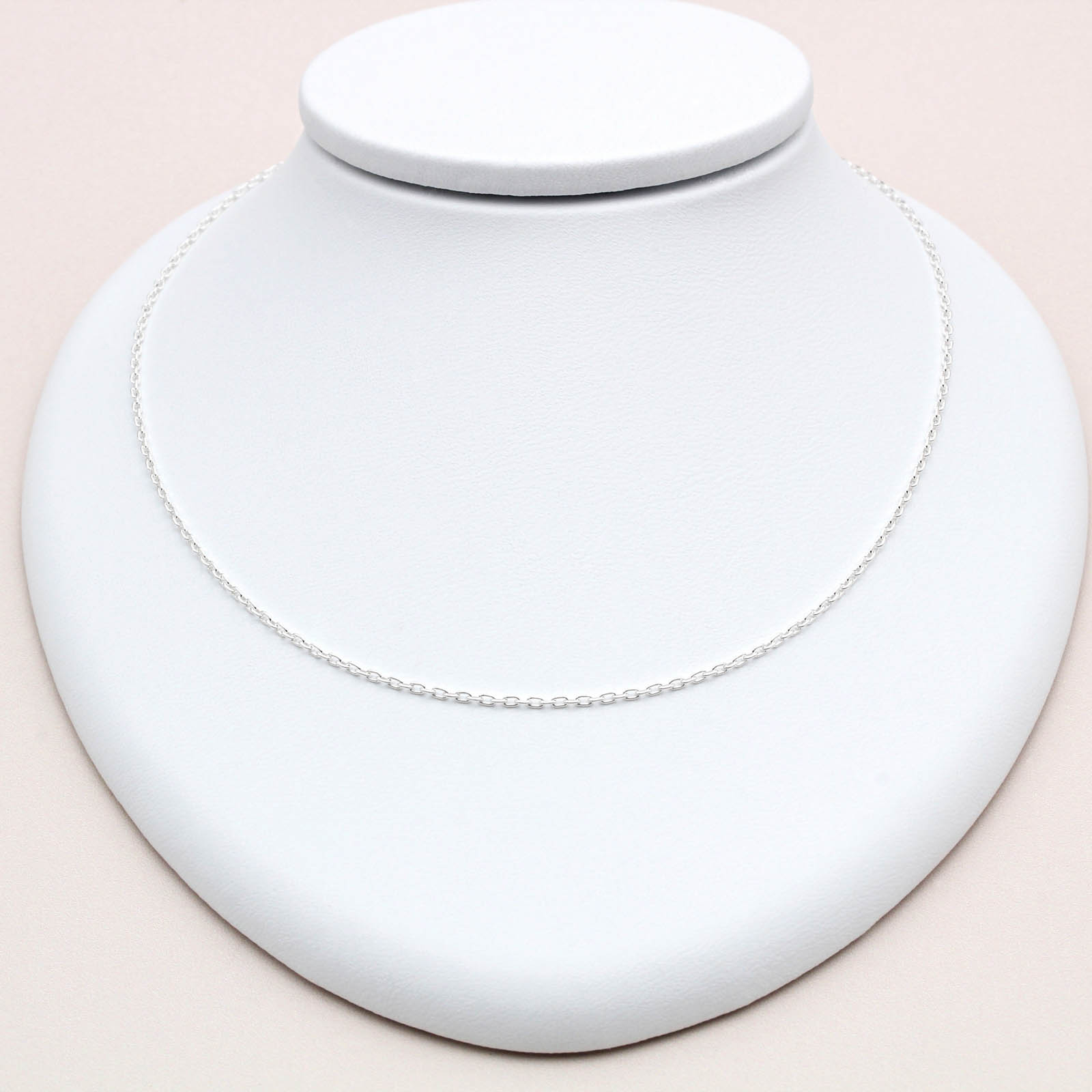 16”/ 41cm Fine Sterling Silver Trace Chain | A Touch of Silver