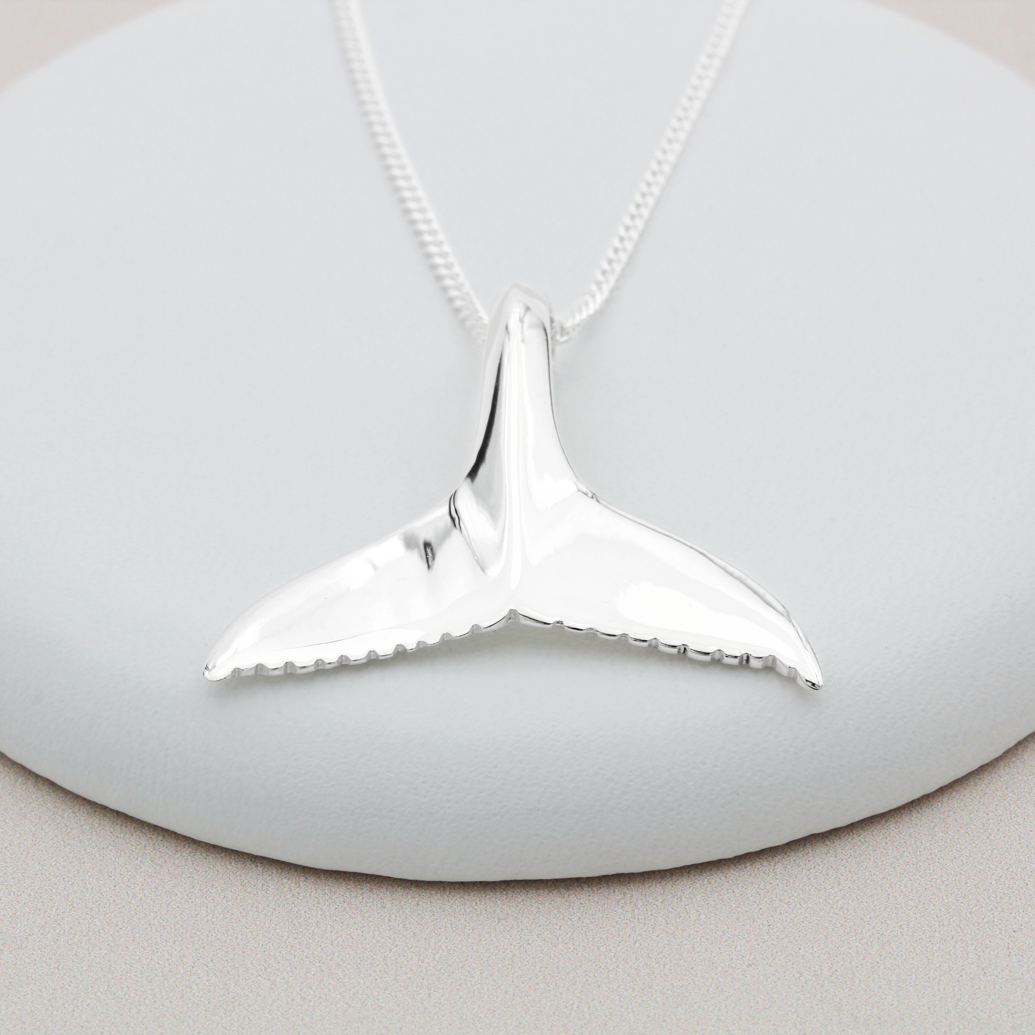 Sterling Silver Large Whales Tail | A Touch of Silver